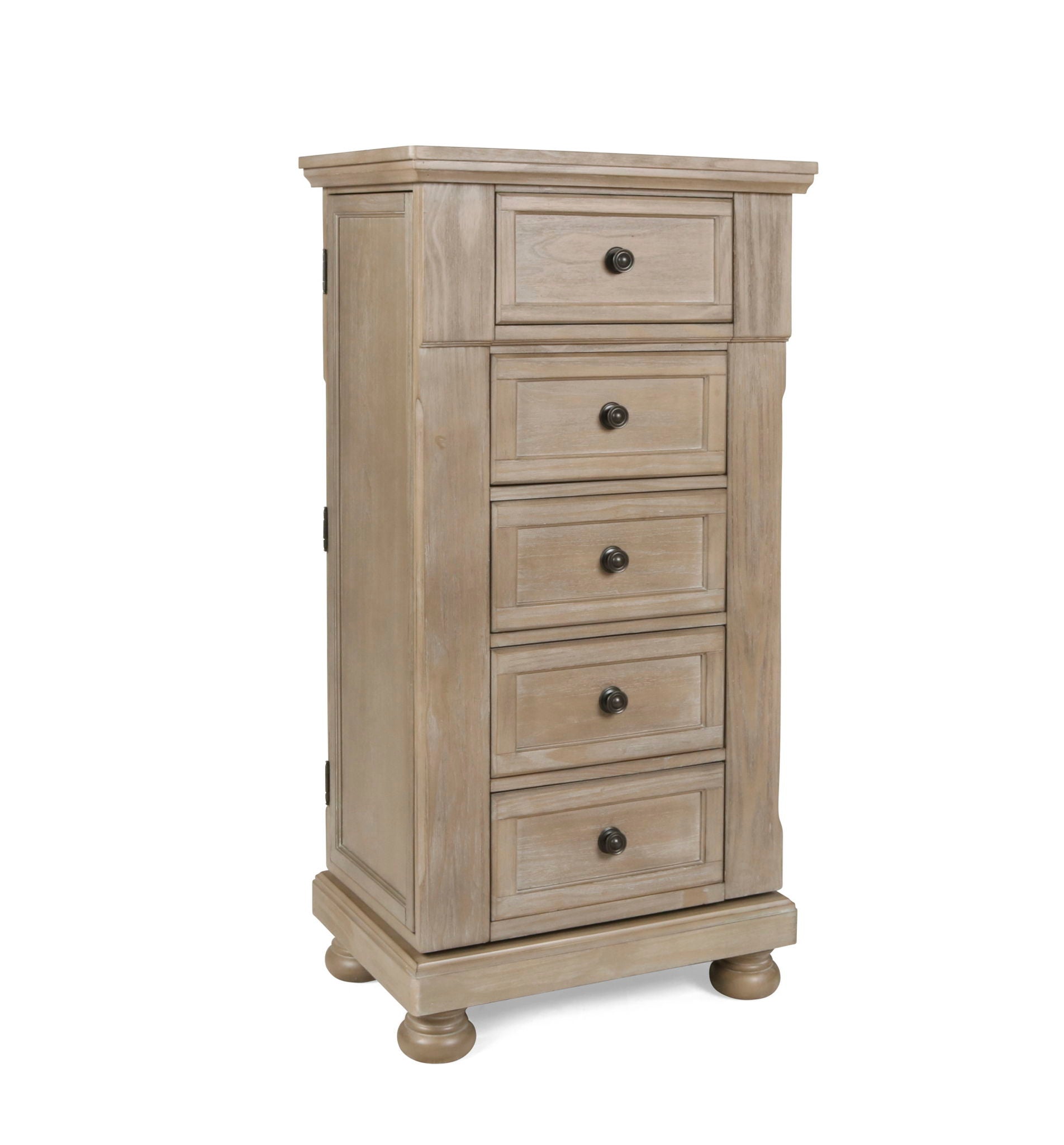 Allegra - Swivel Chest - Pewter – Unger Furniture